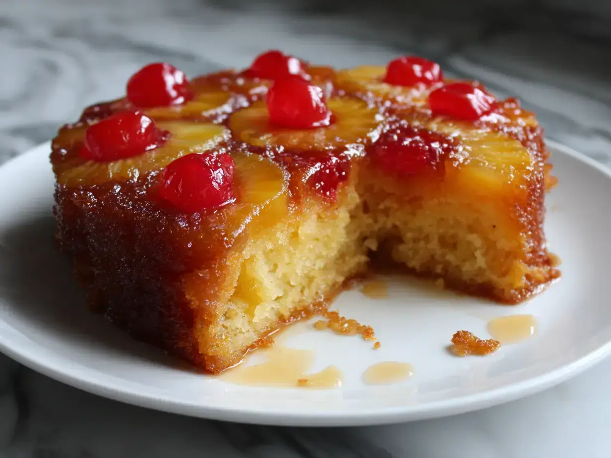 Classic Pineapple Upside Down Cake - macrecipes.com